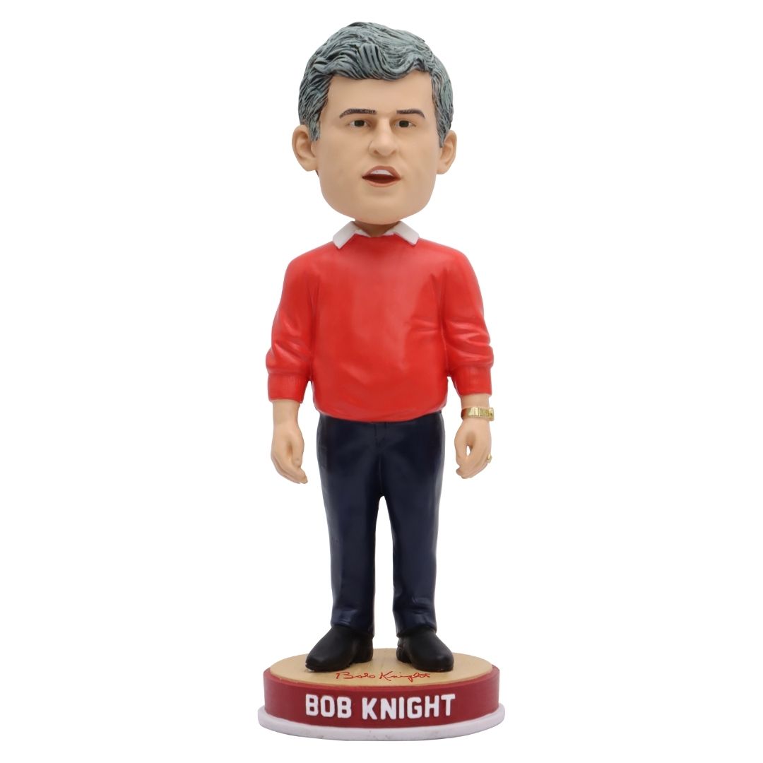 Bob Knight Throwing Chair Bobblehead - Bob Knight Legacy | Honor ...