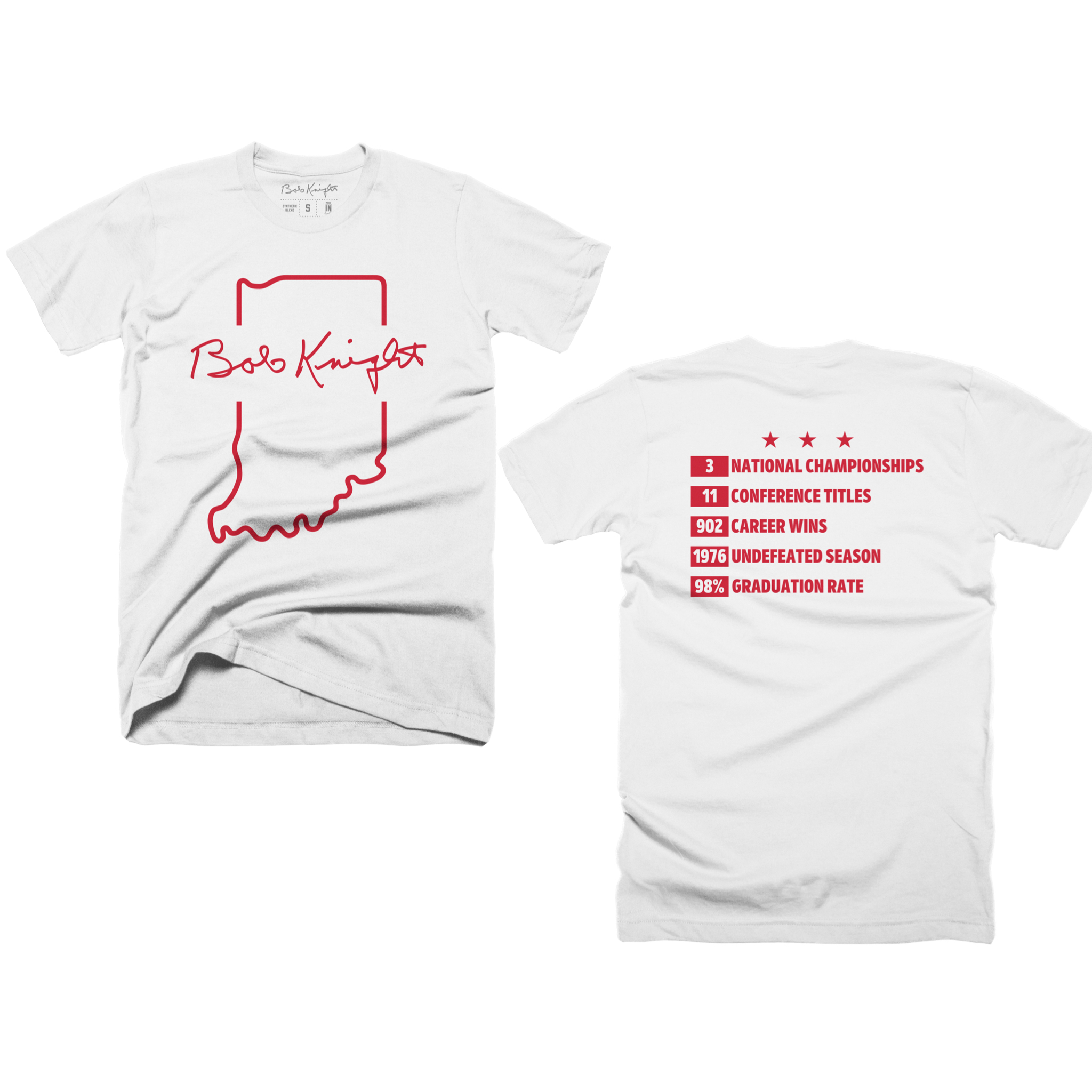Bob Knight Legacy Tee (Unisex) - Official Website of Coach Bob Knight